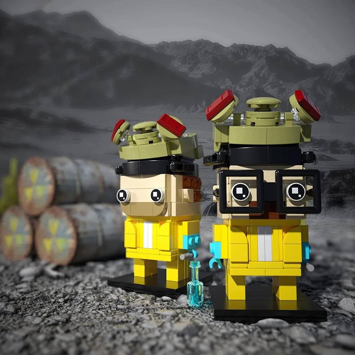 Walter White & Jesse Pinkman - Breaking Bad Blocks Figures – Forucinema