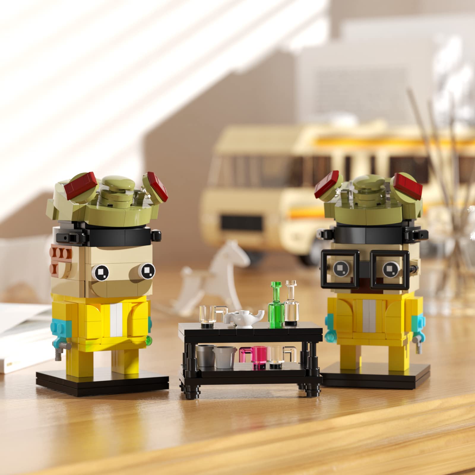 Walter White & Jesse Pinkman - Breaking Bad Blocks Figures – Forucinema