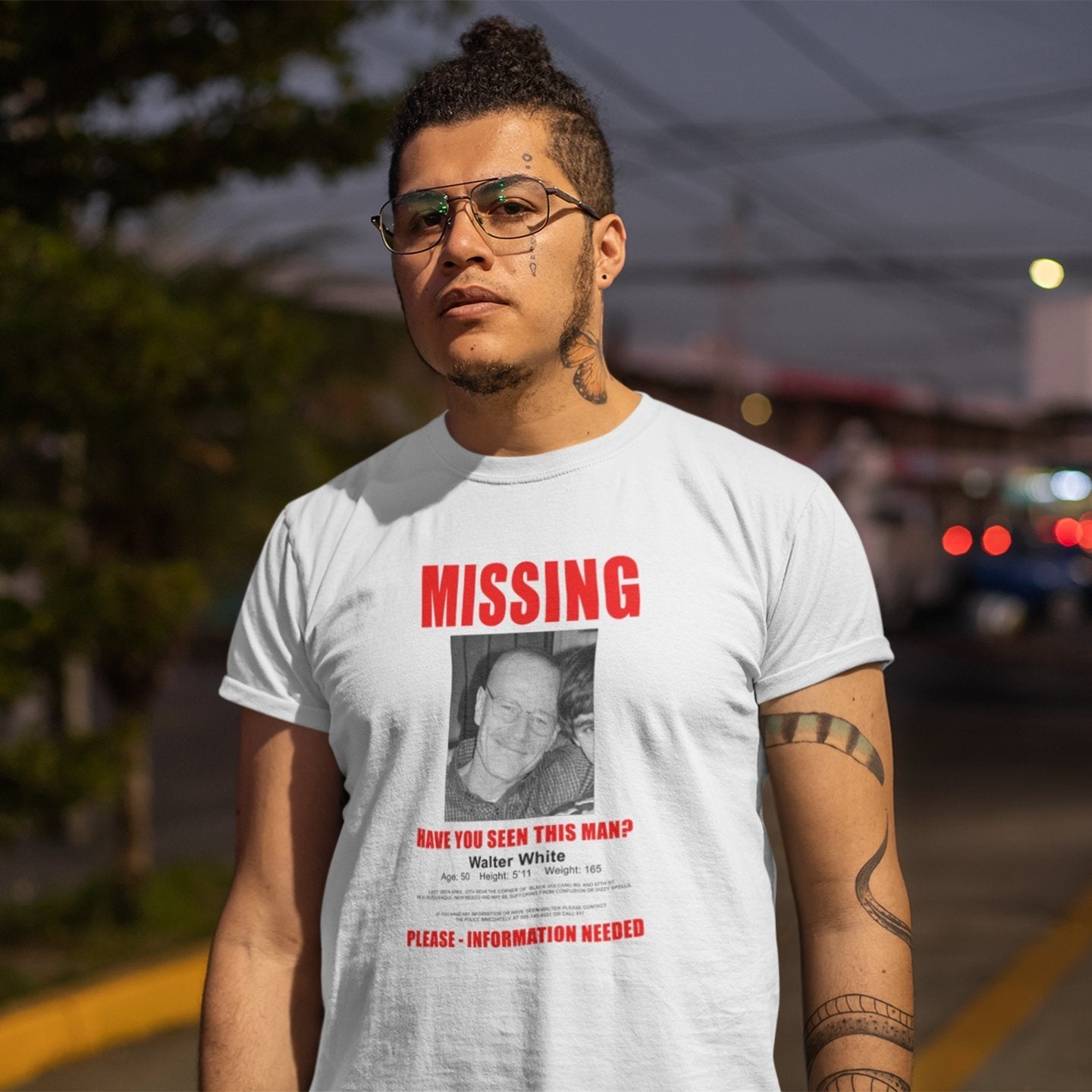 Walter White Missing - Breaking Bad T-shirt – Forucinema